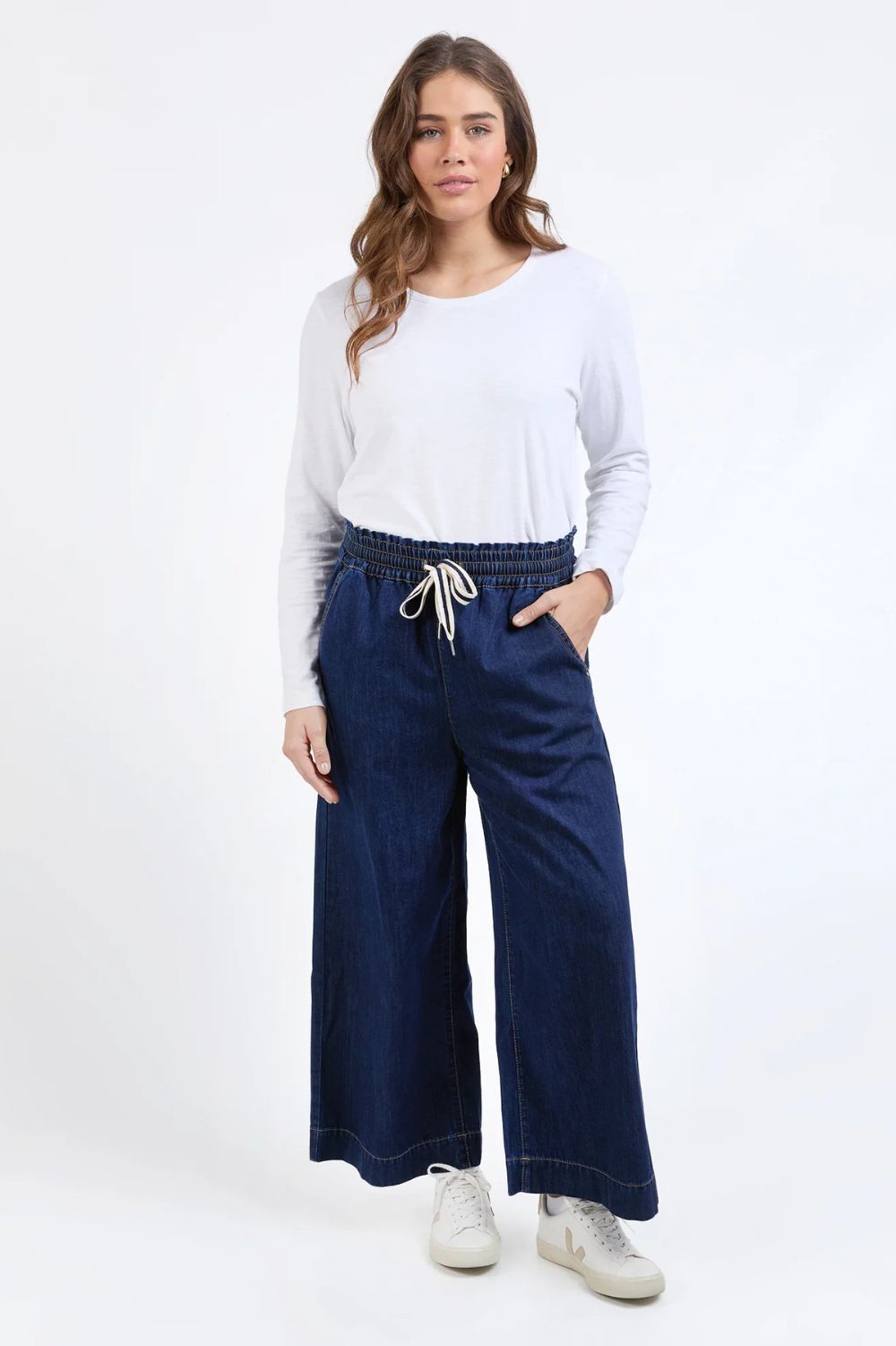 Greta Slim Leg Denim Pant | Extra Dark Wash | Silvermaple Boutique