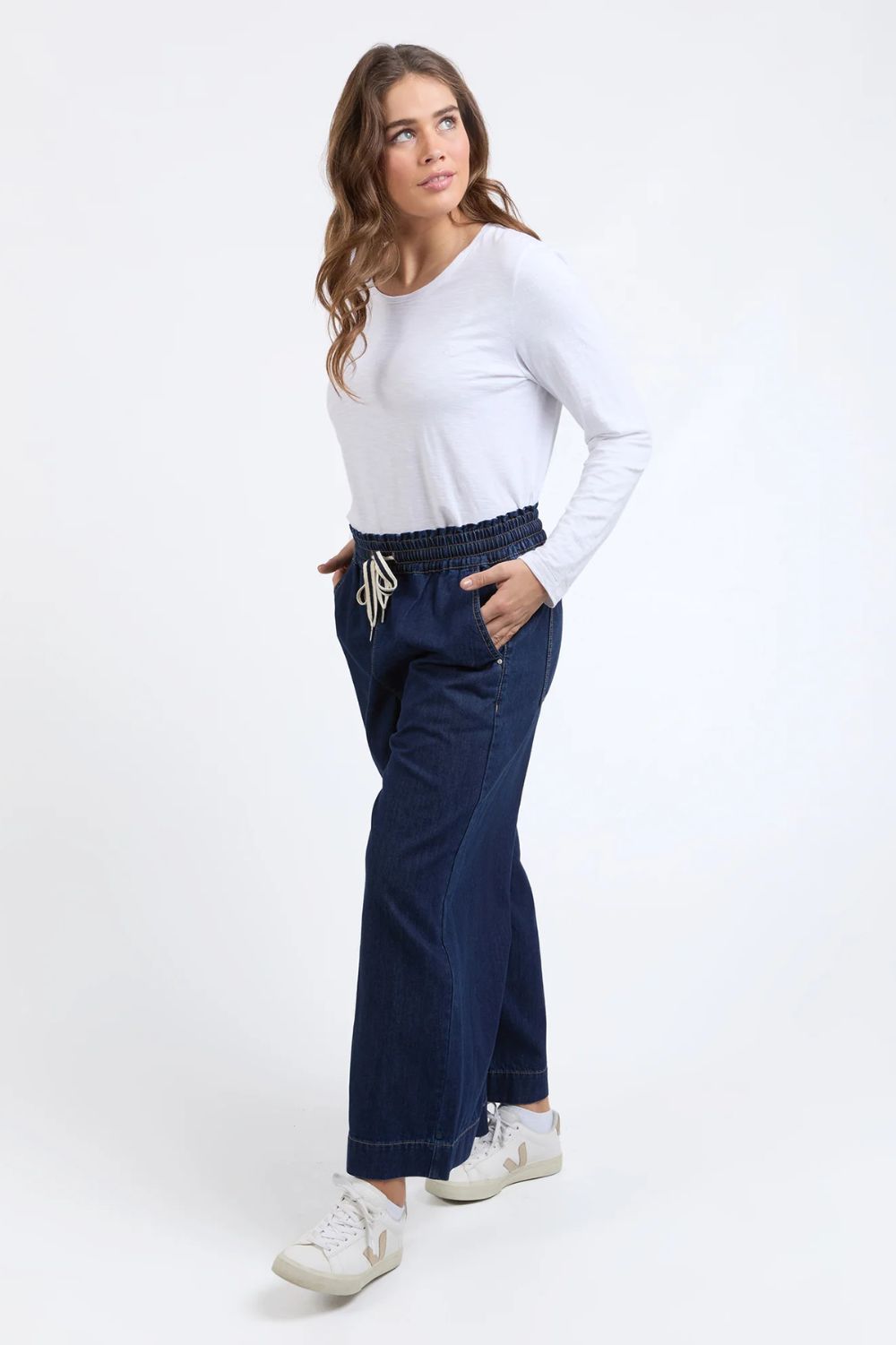 Greta Slim Leg Denim Pant | Extra Dark Wash | Silvermaple Boutique