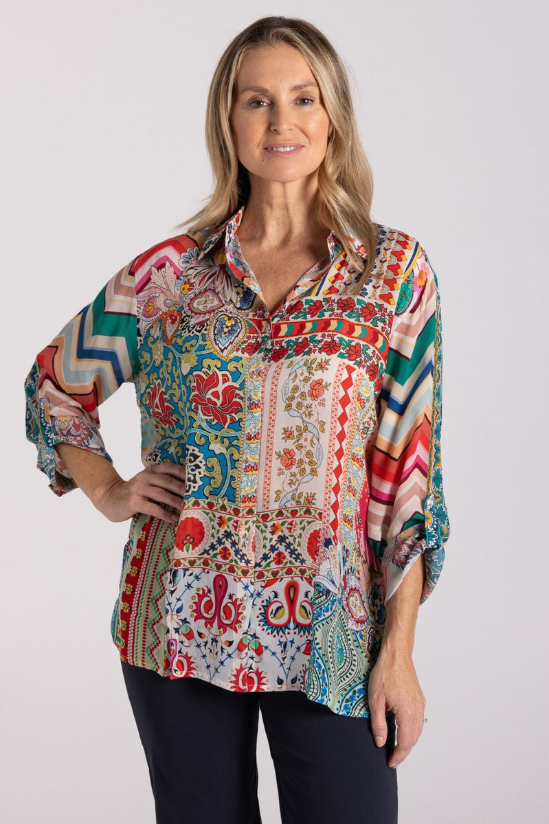 Claire Shirt | Bloomline | Silvermaple Boutique